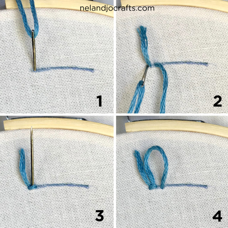 How to make Turkey Work stitch. - nelandjocrafts.com