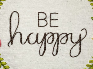 Best Embroidery Stitches For Script Lettering - nelandjocrafts.com